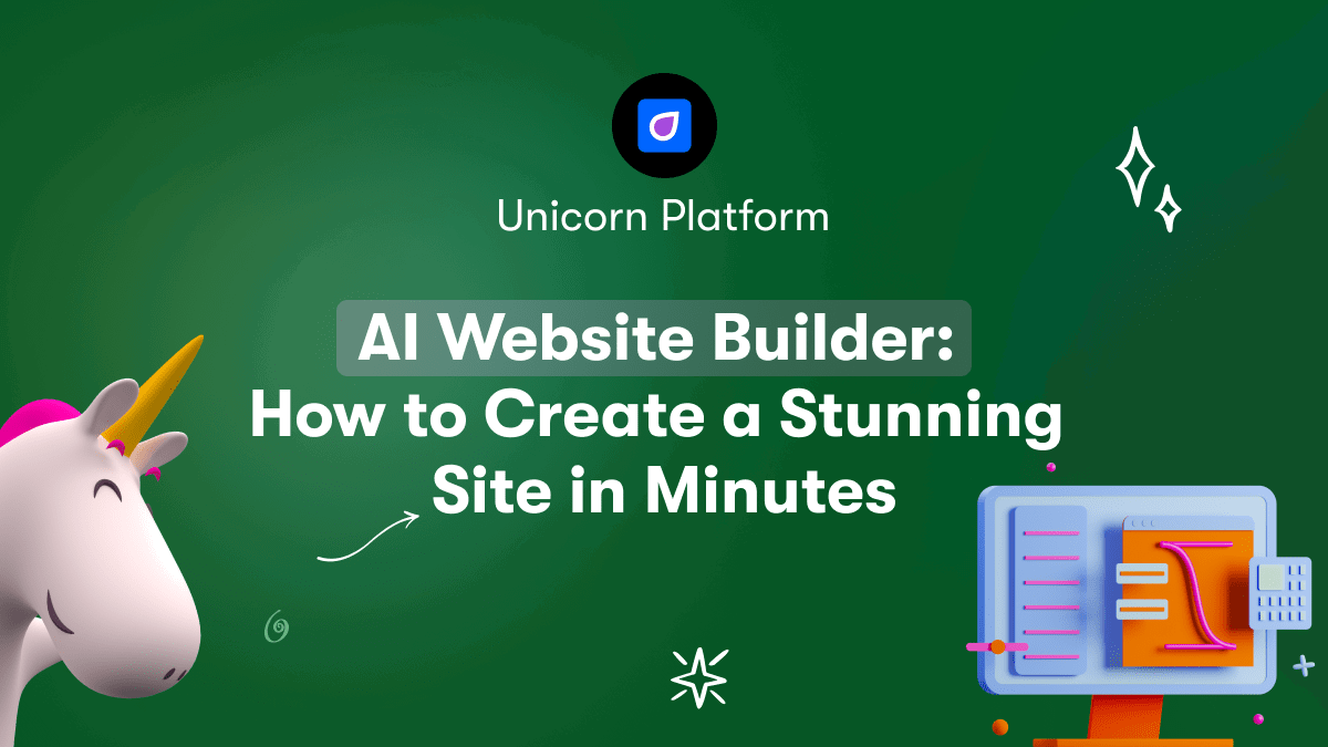 AI Website Builder: Create a Stunning Site in Minutes AI Website Builder: Create a Stunning Site in Minutes