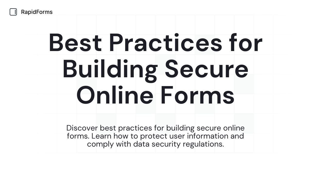 Data Collection Forms: Tools and Best Practices Data Collection Forms: Tools and Best Practices