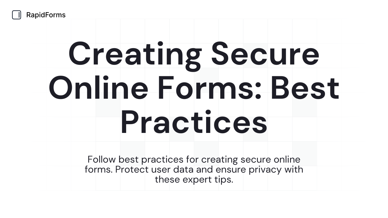 Data Collection Forms: Tools and Best Practices Data Collection Forms: Tools and Best Practices
