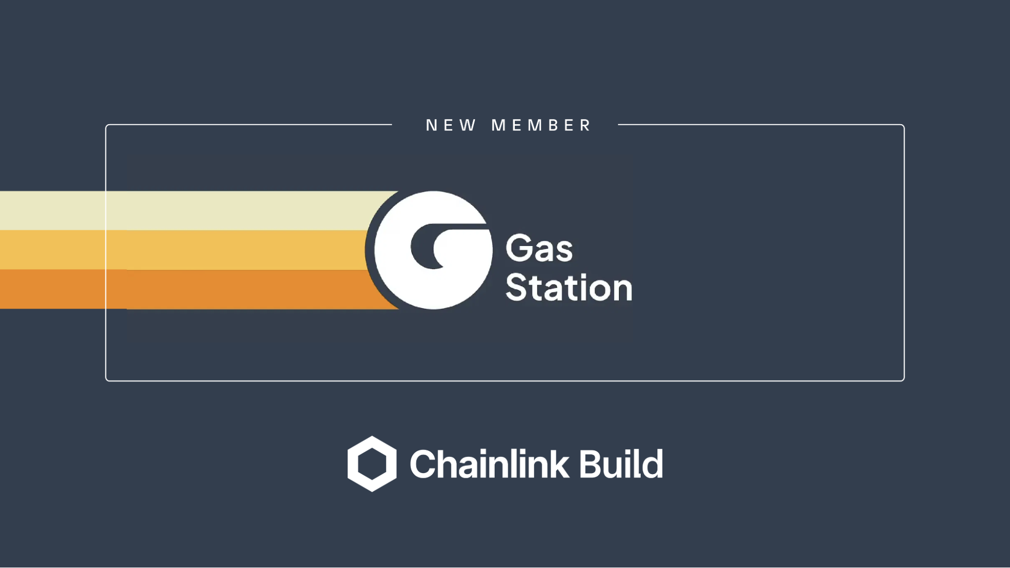 GasStation, An Ethereum Gas Spot Market, Joins Chainlink Build GasStation, An Ethereum Gas Spot Market, Joins Chainlink Build